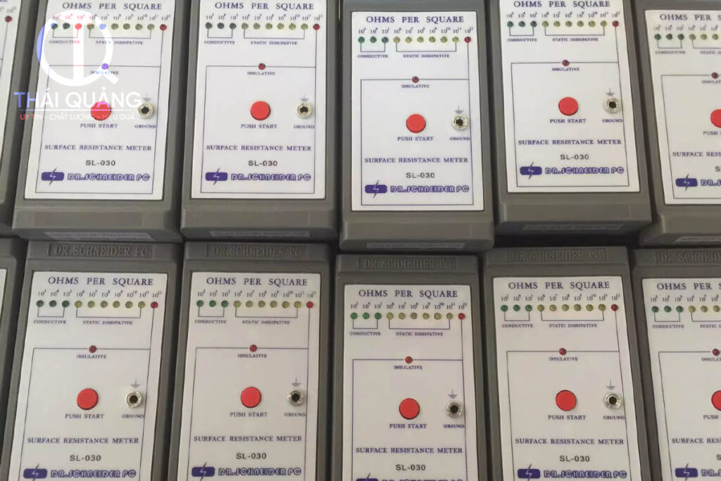 Máy đo điện trở bề mặt SL-030 & SL-030B Dr. Schneider PC | Thái Quảng