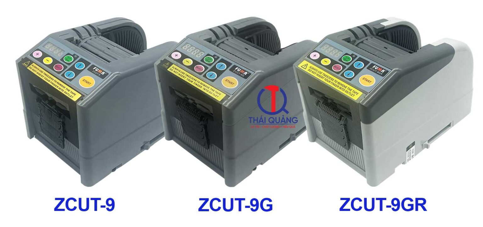 ZCUT-9GR: Máy cắt băng dính tự động công nghiệp dòng cao cấp | Thái Quảng