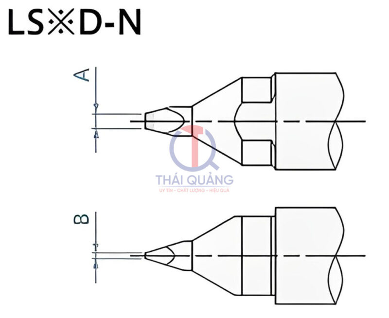 Mũi hàn Unix cho Japan UNIX Soldering Robot | Thái Quảng