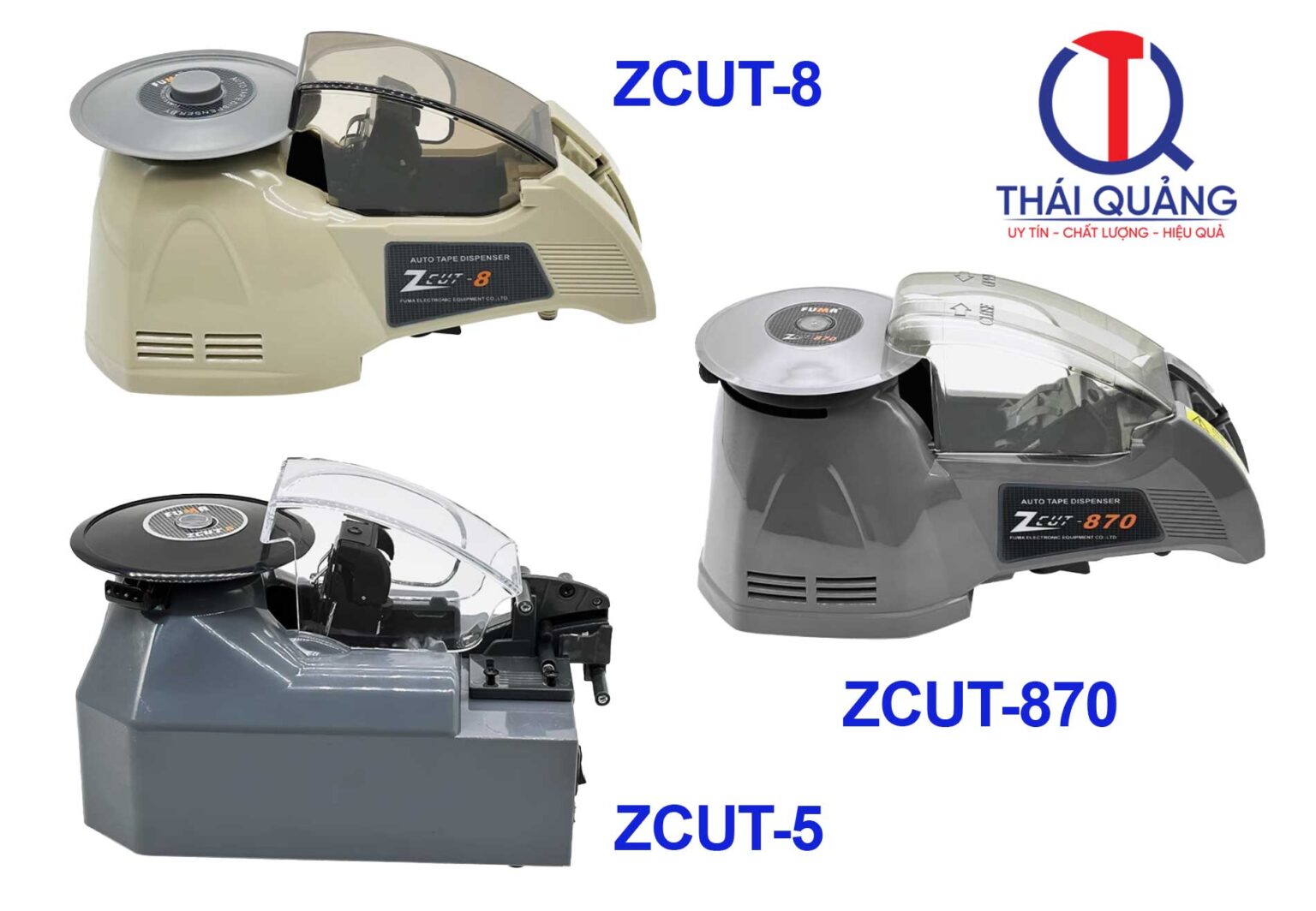 Máy cắt băng dính ZCUT-10 (ZCUT-870) với cảm biến đĩa xoay tự động ...